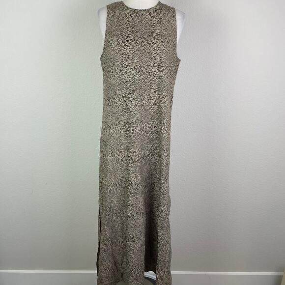 Vintageous | Dresses | Vintage Brown Tan Finity Naturals Leopard Shift ...